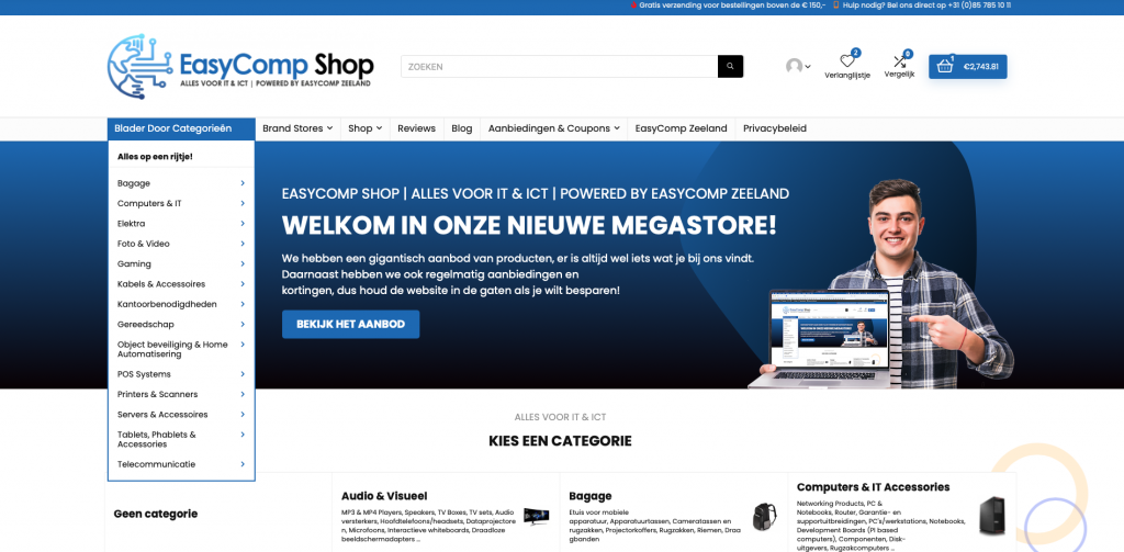 Welkom bij uw Zeeuwse ICT & IT-specialist | EasyComp Zeeland